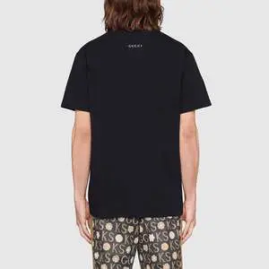 Gucci X Disney Donald Duck Print T-shirt /multicolor - Black