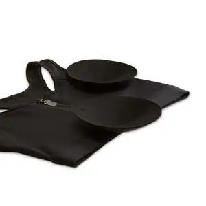 Nike Dri-fit Swoosh Zip-front Sports Bra