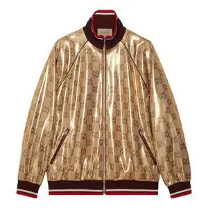 Gucci Gg Technical Jersey Zip Jacket
