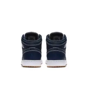 JORDAN 1 Retro Mid "obsidian" Sneakers