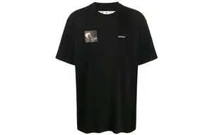 Off-White Caravaggio Angel Print Oversized T-shirt