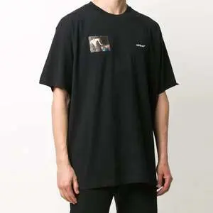 Off-White Caravaggio Angel Print Oversized T-shirt