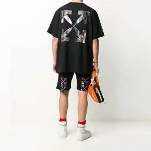 Off-White Caravaggio Angel Print Oversized T-shirt