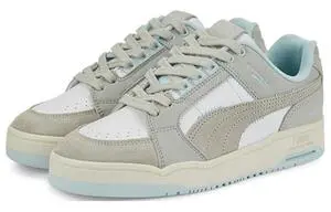 PUMA Slipstream Lo Stitched Up Low Top Sneakers - Gray