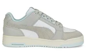 PUMA Slipstream Lo Stitched Up Low Top Sneakers - Gray