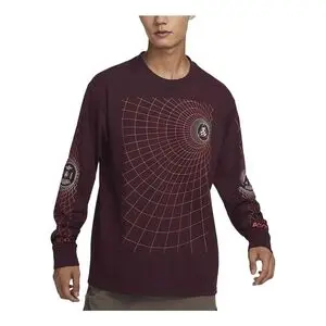 Nike X Manhole Long Sleeve T-shirt - Burgundy