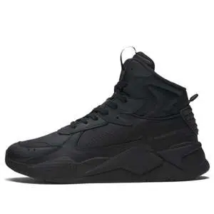 PUMA Rs-x Mid Leather Sneakers - Black/black