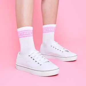 Sketchers Cupsole 1 Low-top Canvas Shoes - White