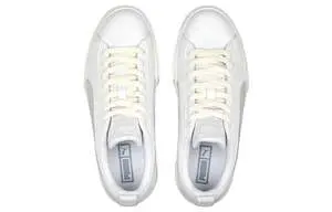 PUMA Mayze "thrifted White Grey" Low Top Sneakers - White/gray