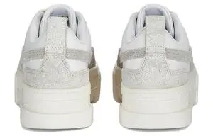 PUMA Mayze "thrifted White Grey" Low Top Sneakers - White/gray