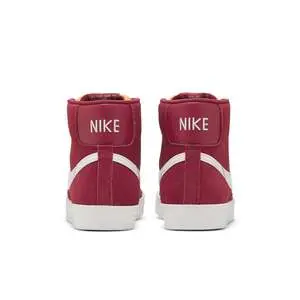 Nike Blazer Mid '77 High Top Sneakers - Red/white