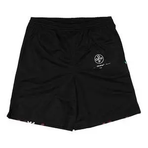 Off-White Diag Stencil Mesh Shorts - Black