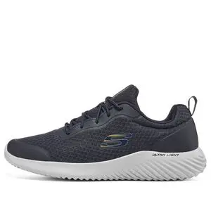 Sketchers Bounder Athletic Sneakers - Navy/white