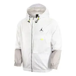 JORDAN Colorblock Hooded Zip-up Jacket - Multi-color