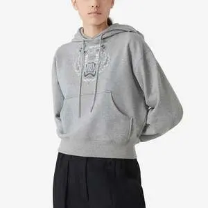Kenzo Tiger Flock Tiger Head Hoodie