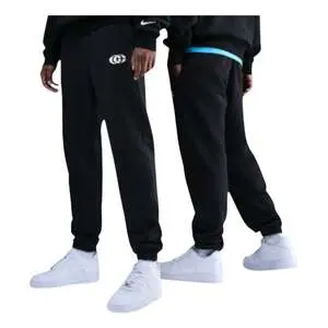 Nike X Caitlin Clark Fleece Cuffed Pants 'black - Black/sail