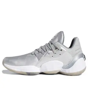 Adidas Harden Volume 4 "silver Metallic" Athletic Sneakers - Silver/grey