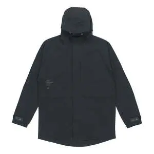 Adidas Th Parkar Casual Sports Hooded Jacket - Black