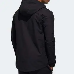 Adidas Th Parkar Casual Sports Hooded Jacket - Black