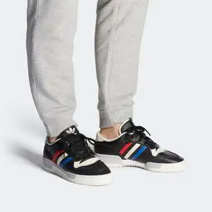 Adidas Rivalry Low "tri Color - Black