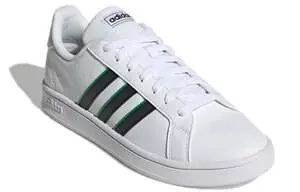 Adidas Grand Court Base Sneakers - Cloud White/carbon/green