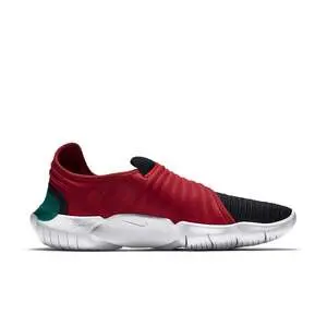 Nike Free Rn Flyknit 3.0 Athletic Sneakers - Black/red