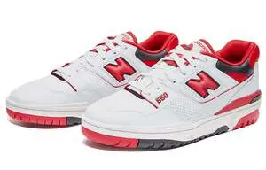 NEW BALANCE 550 Low Top Sneakers - White/red