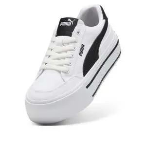 PUMA Court Classic Vulc Fs Platform Sneakers - White/black