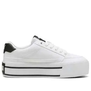 PUMA Court Classic Vulc Fs Platform Sneakers - White/black