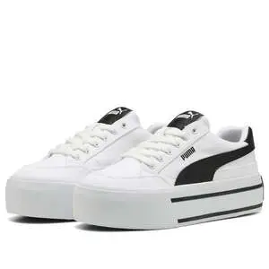 PUMA Court Classic Vulc Fs Platform Sneakers - White/black