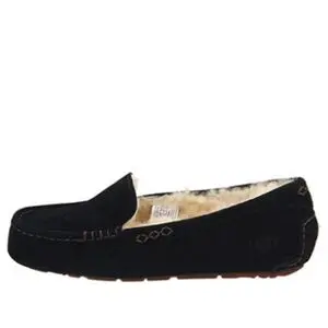 UGG Ansley Suede Slippers - Black