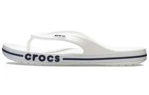 CROCS Bayaband Flip Flops - White/blue