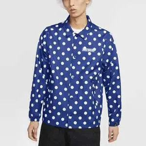 Nike Windproof Polka Dot Long Sleeve Jacket