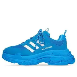 Balenciaga Balenciaga X Adidas Triple S Sneakers Blue/white
