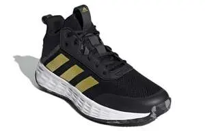 Adidas Own The Game Low Top Sneakers - Black/gold
