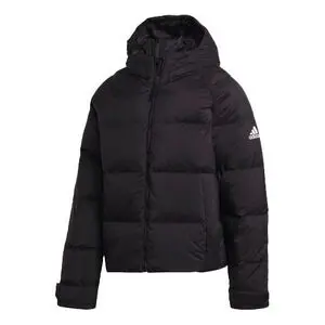 Adidas Hooded Down Puffer Jacket - Black