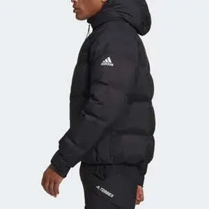 Adidas Hooded Down Puffer Jacket - Black