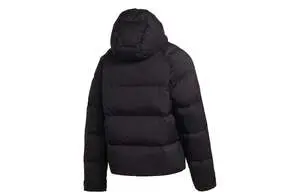 Adidas Hooded Down Puffer Jacket - Black