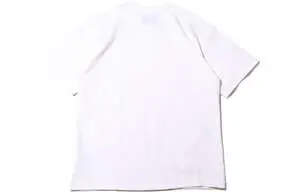 Nike Eye Pattern Logo Printing Round Neck Casual Short Sleeve White T-shirt - Default Color