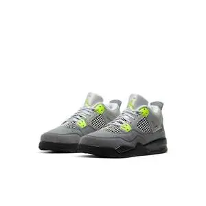 JORDAN 4 Retro Se Neon 95 - Grey/green