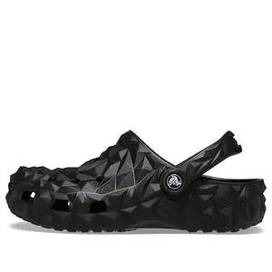 CROCS Classic Geometric Clogs - Black