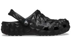 CROCS Classic Geometric Clogs - Black