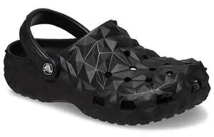 CROCS Classic Geometric Clogs - Black
