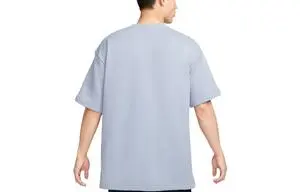 Nike Circa French Terry Short Sleeve Top - Blue