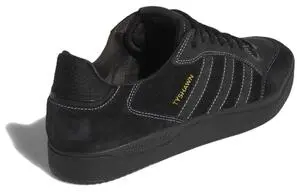 Adidas Tyshawn Low Sneakers - Core Black/cloud White/gold Metallic