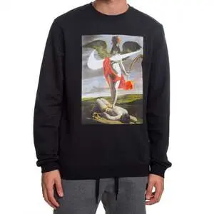 Nike Crewneck Sweatshirt With Allegorical Graphic