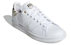 Adidas Stan Smith "snakeskin Floral Mash-up" Athletic Shoes - White