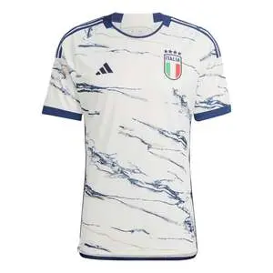 Adidas Italy 23 Away Jersey - Off White/blue