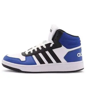 Adidas Adidas Hoops 2.0 Mid Sneakers White/blue/black