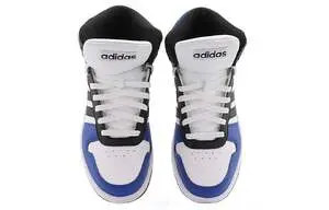 Adidas Hoops 2.0 Mid Sneakers - White/blue/black